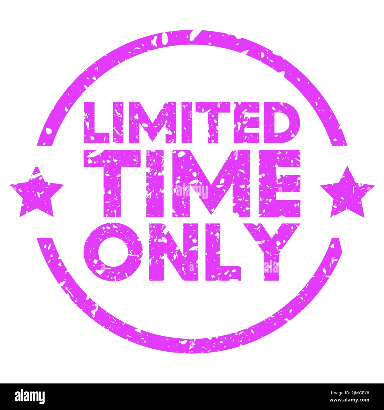 Simple vintage rubber stamp with Limited Time Only text Stock Vector ...