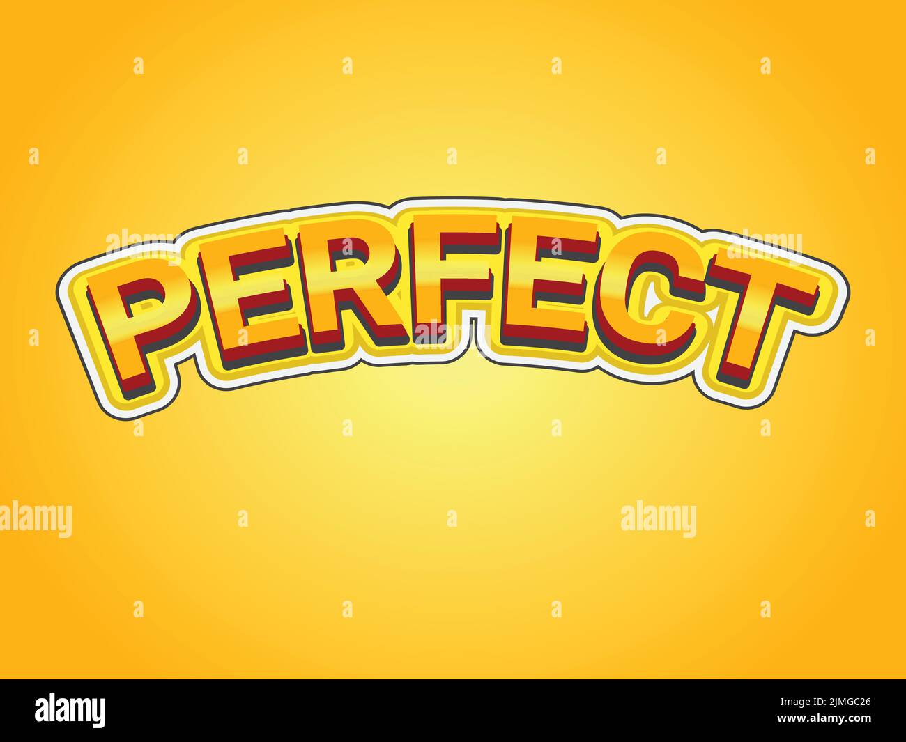 text effect template with 3d bold style use for log Stock Vector Image ...