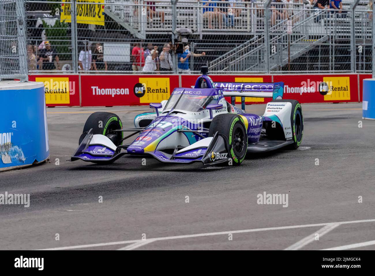 Nashville, TN, USA. 5th Aug, 2022. TAKUMA SATO (51) of Tokyo, Japan ...