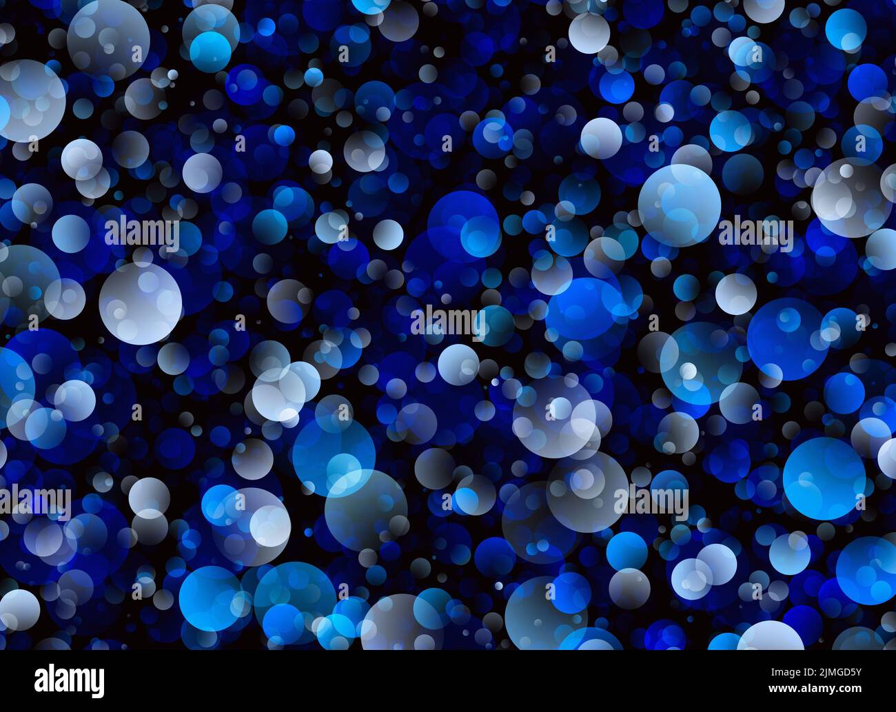 Many different blue color bubbles Stock Photo - Alamy