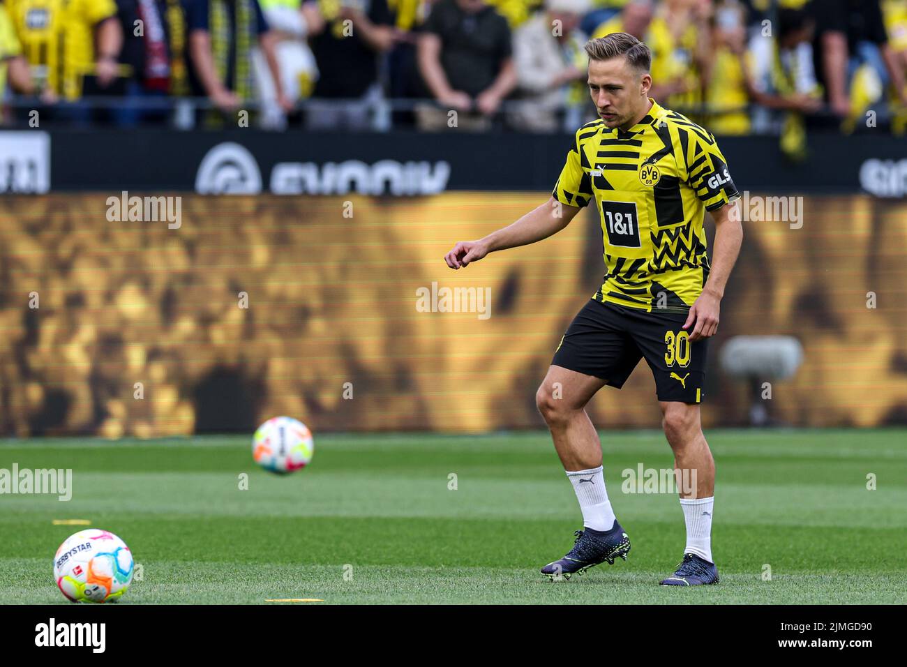 DORTMUND, GERMANY - AUGUST 6: Felix Passlack of Borussia Dortmund ...