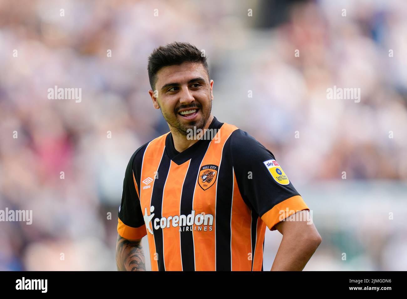 Ozan Tufan #7 of Hull City Stock Photo - Alamy