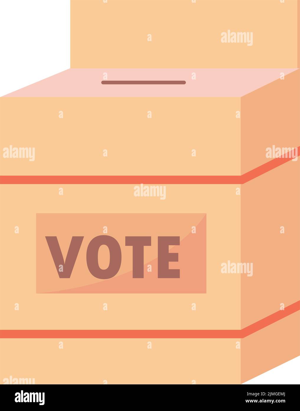vote box design Stock Vector Image & Art - Alamy