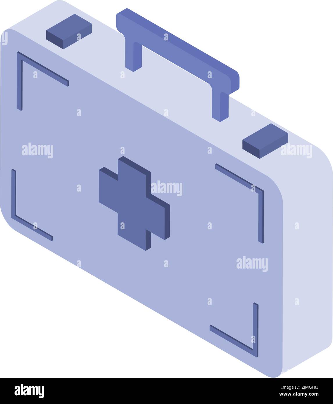 isometric first aid suitcase Stock Vector Image & Art - Alamy