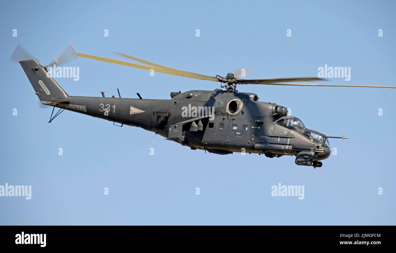 Hungarian Mi -24P Hind Helicopter at The Royal International Air Tattoo ...