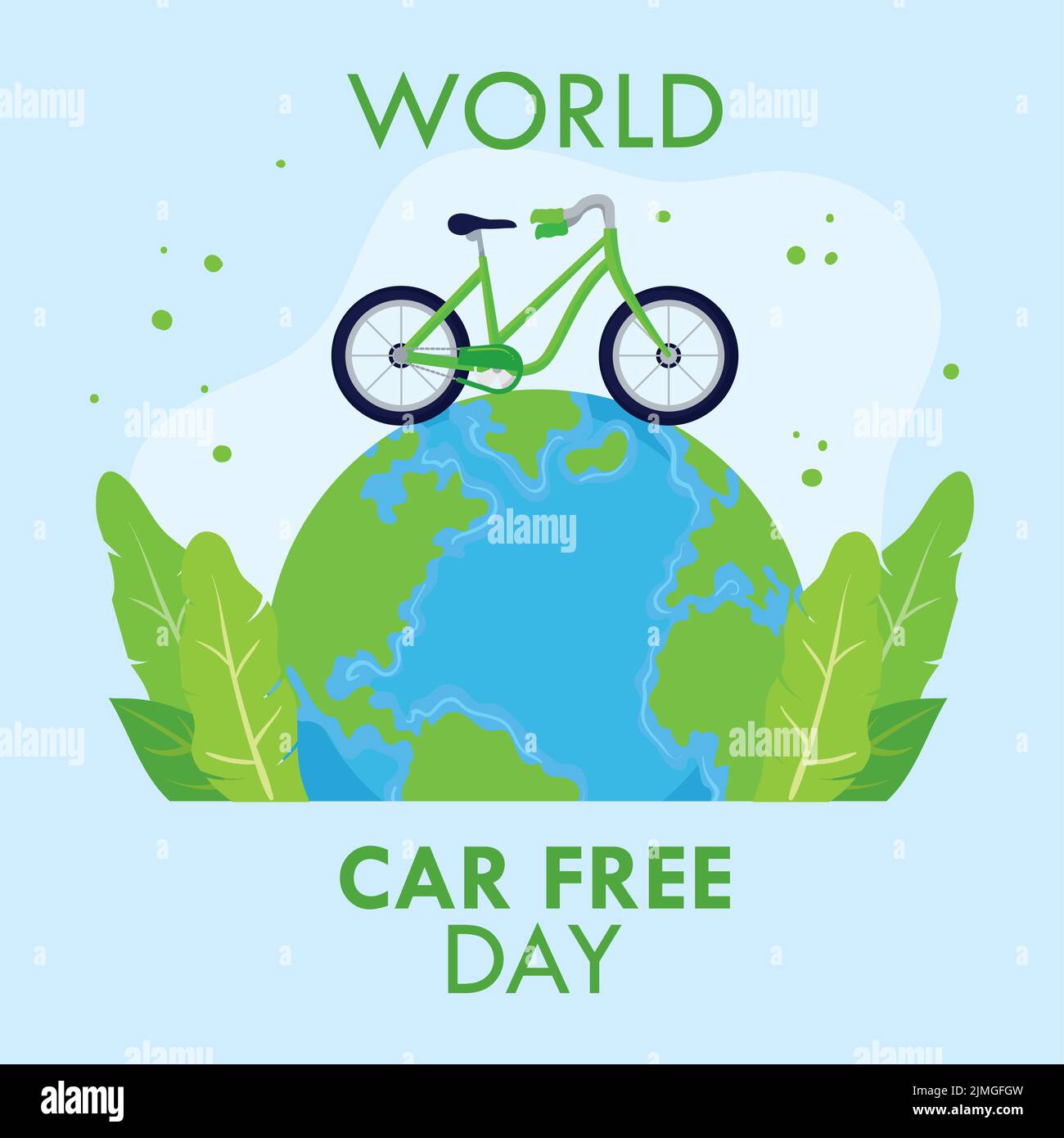 world car free day poster Stock Vector Image & Art - Alamy