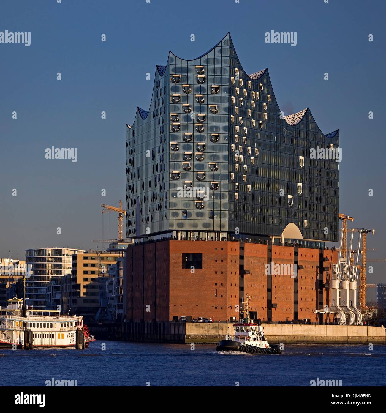 Elbe Philharmonic Hall, Hafencity, Hamburg, Germany, Europe Stock Photo ...