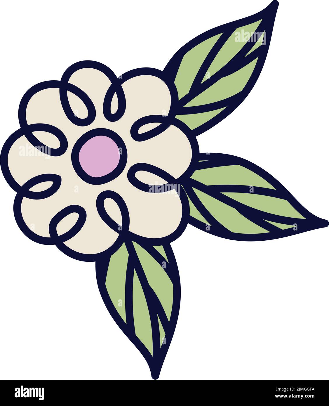 decorative flower design Stock Vector Image & Art - Alamy