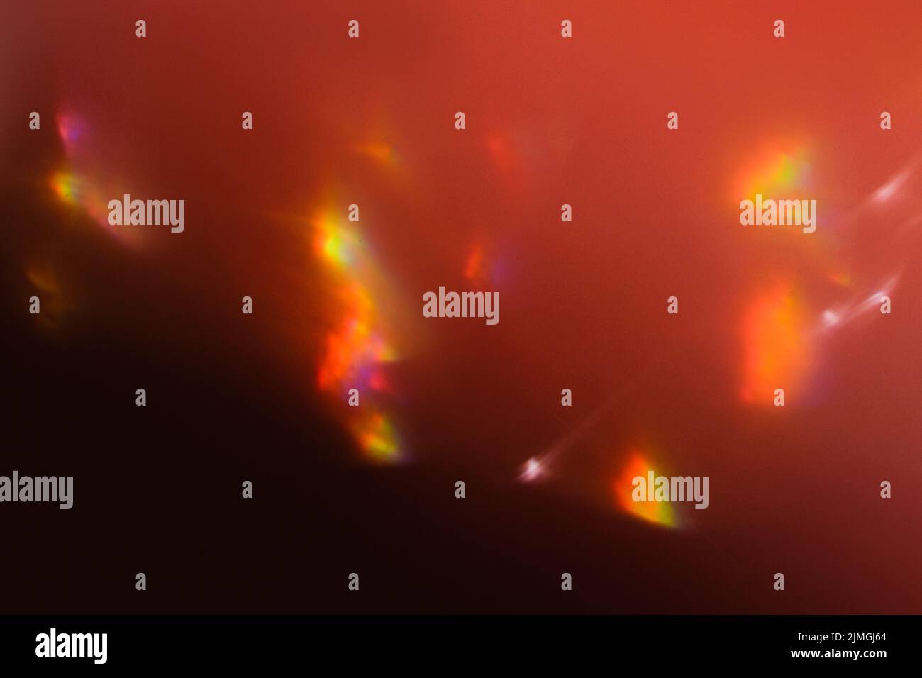 lens flare bokeh lights blurred red sun rays Stock Photo - Alamy