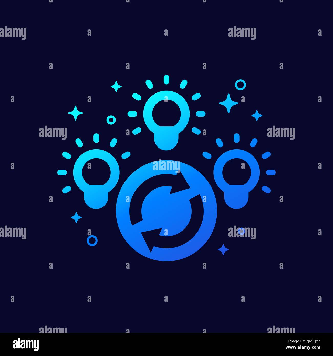 generation ideas icon, vector art Stock Vector Image & Art - Alamy
