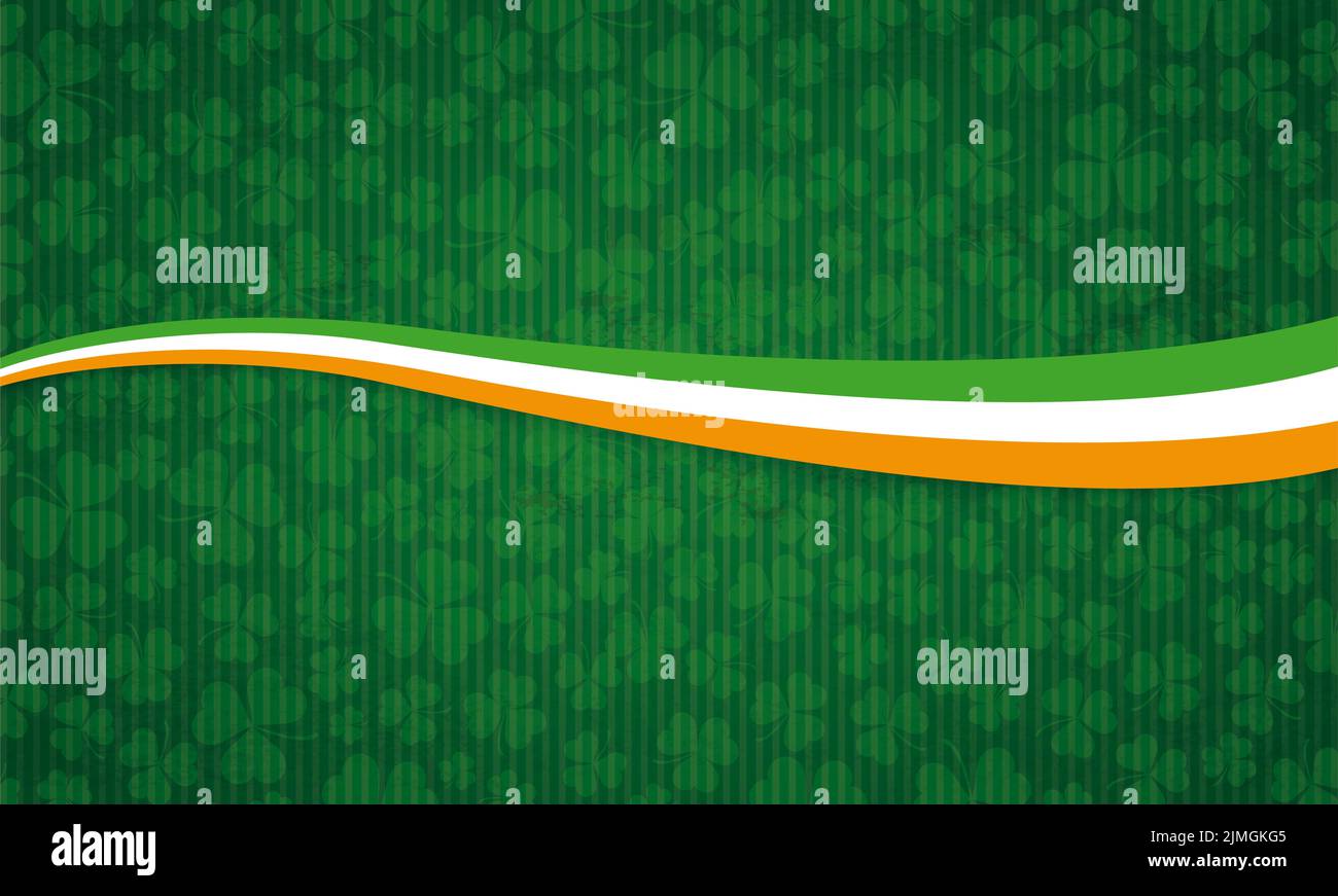 Shamrock irish flag hi-res stock photography and images - Alamy