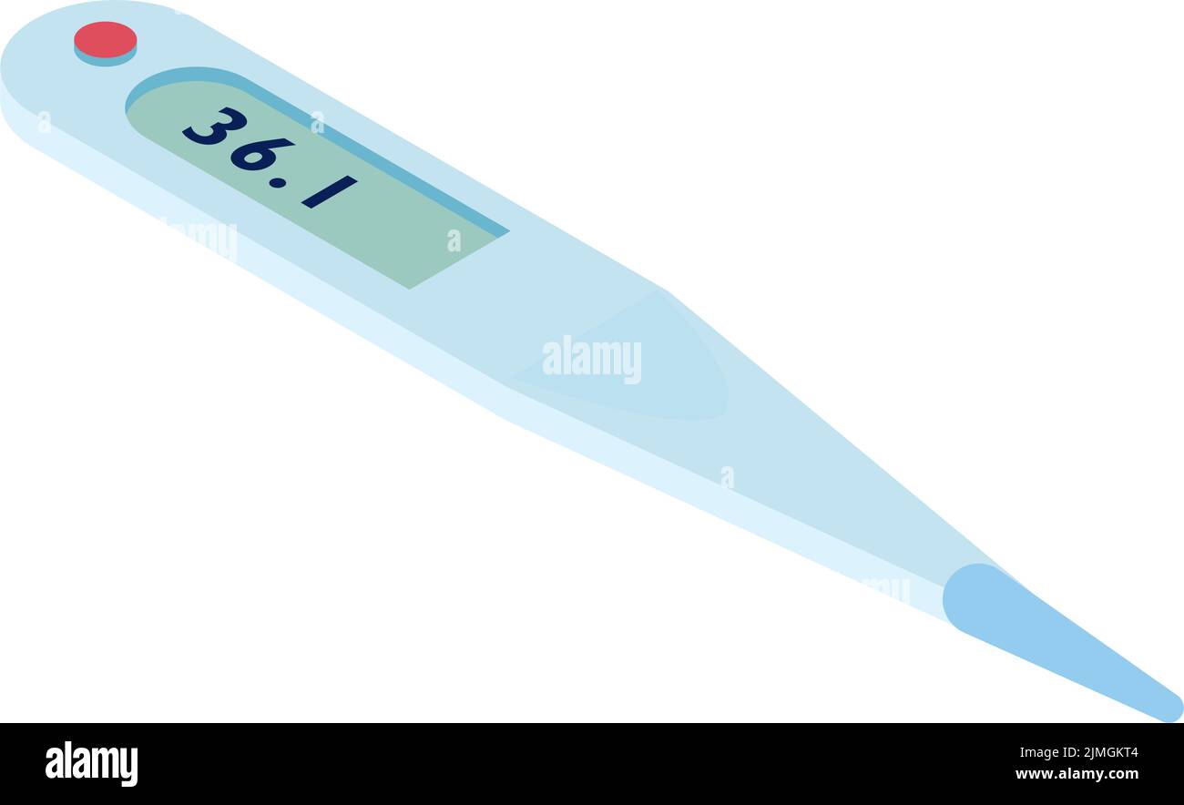 isometric medical thermometer Stock Vector Image & Art - Alamy