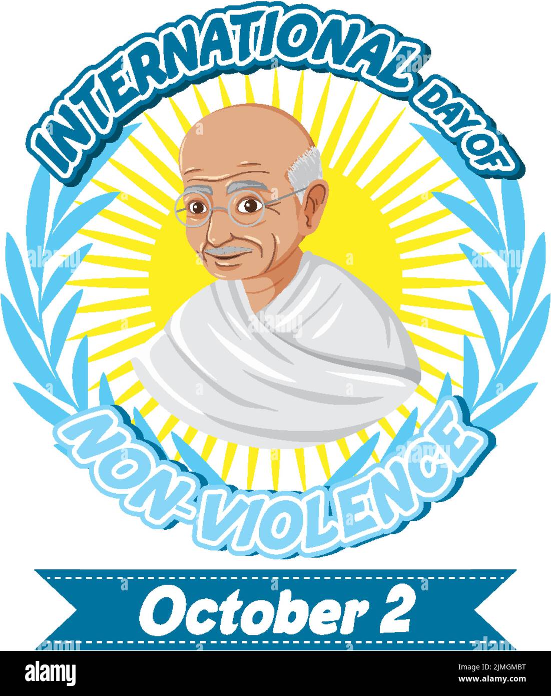 International day non violence Stock Vector Images - Alamy