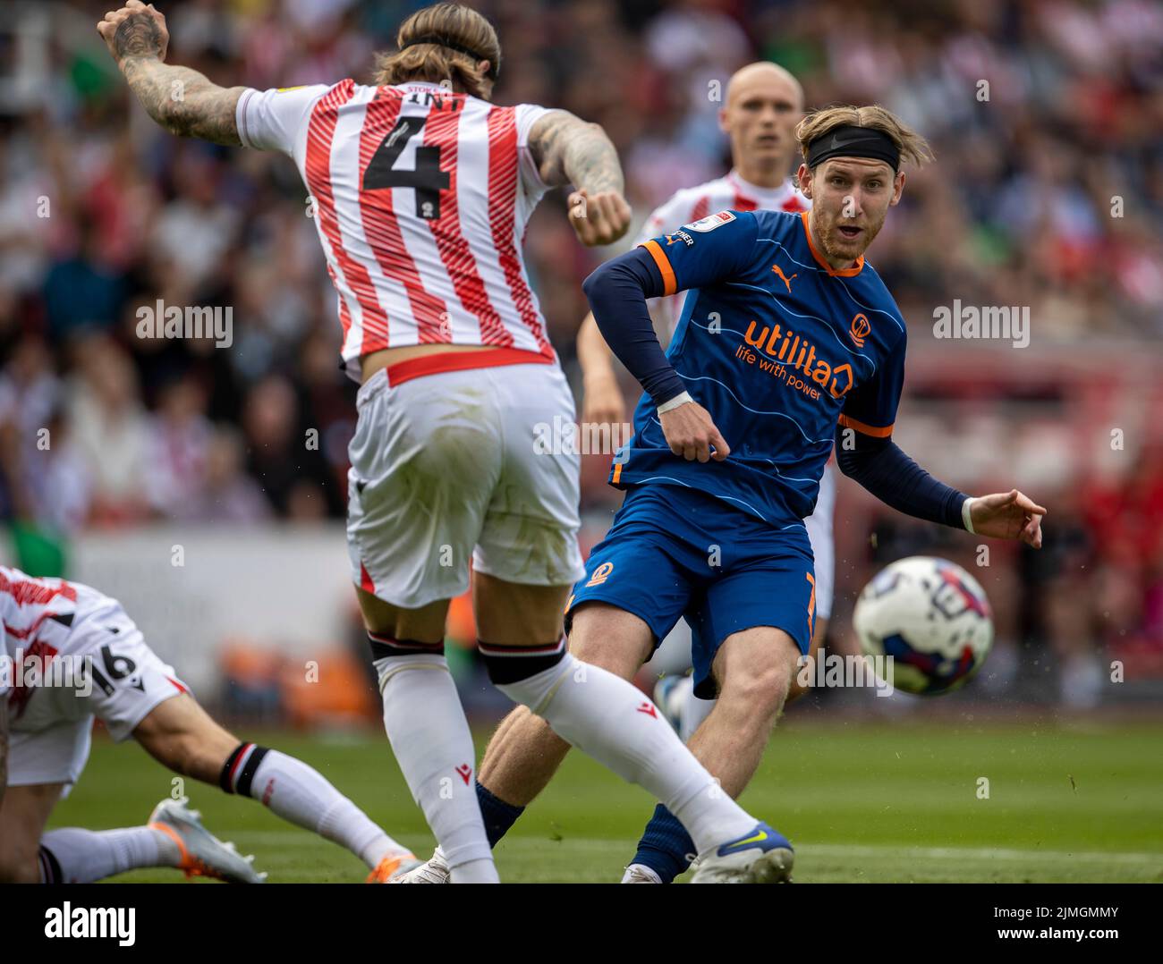 6th August 2022; Bet365 Stadium, Stoke, Staffordshire, England; EFL ...