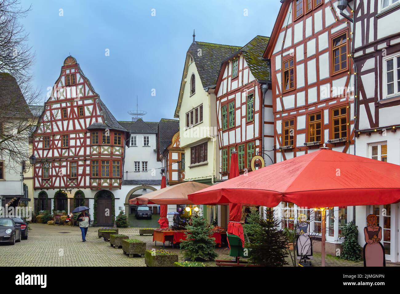 Street in Limburg, Germany Stock Photo - Alamy