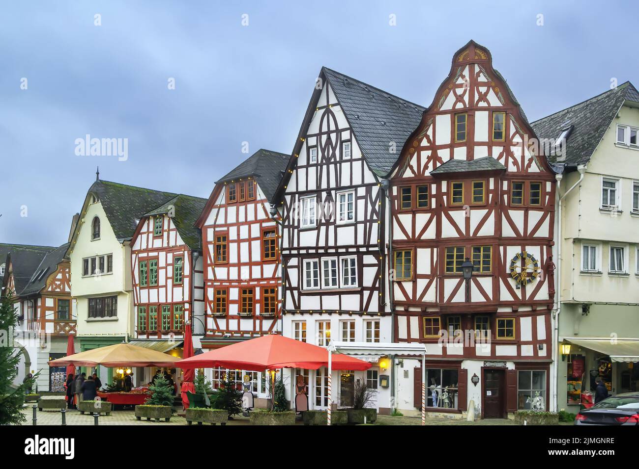 Street in Limburg, Germany Stock Photo - Alamy