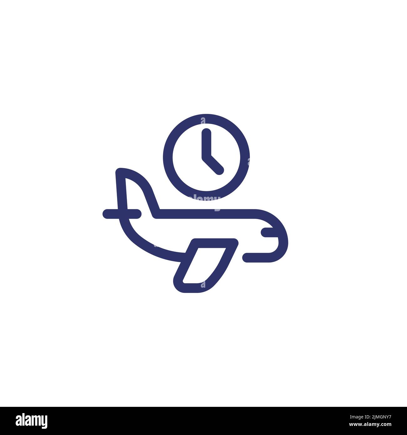 Flight clock Stock Vector Images - Alamy