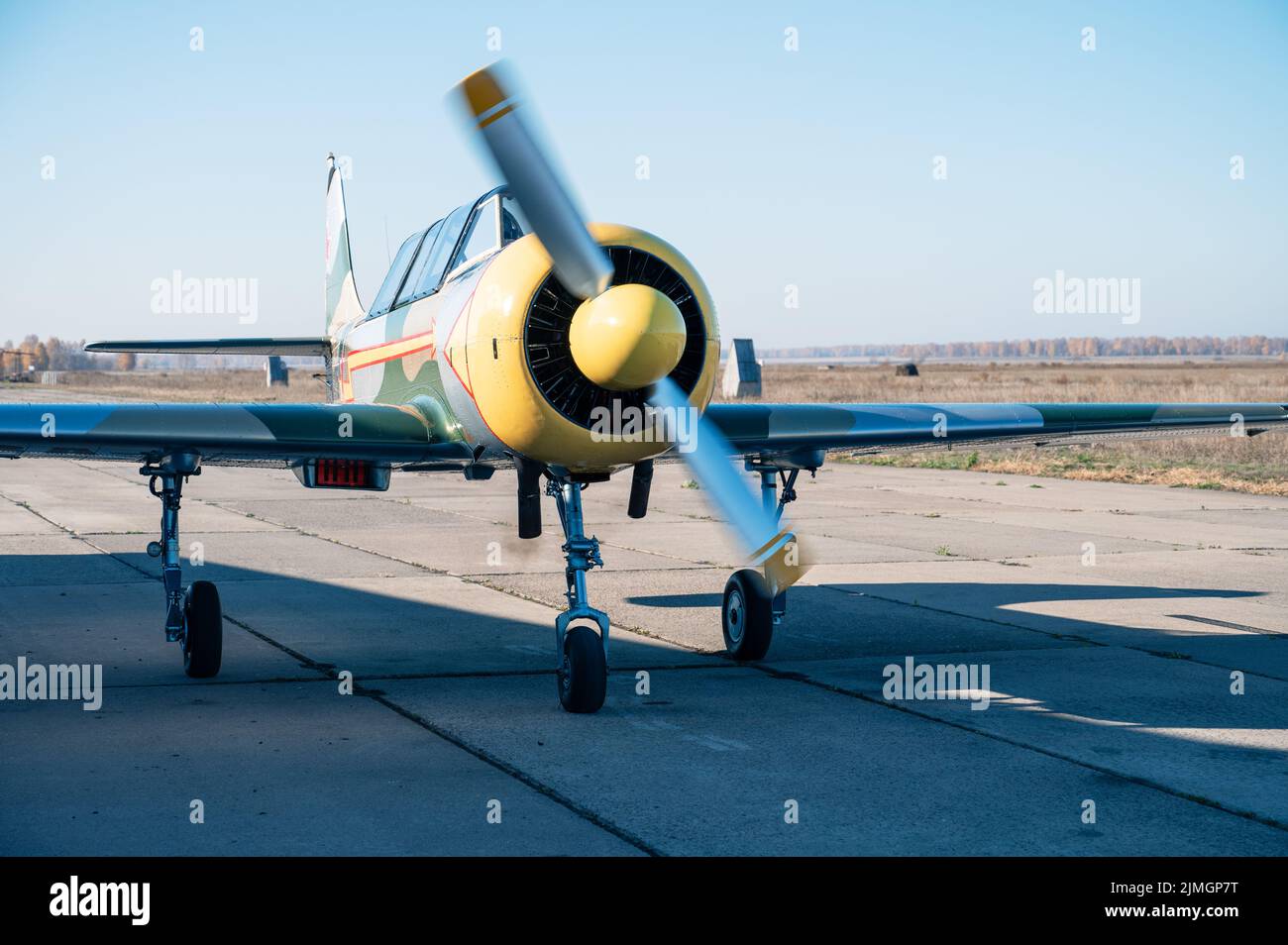 Ultralight small private aircraft airplane Stock Photo - Alamy