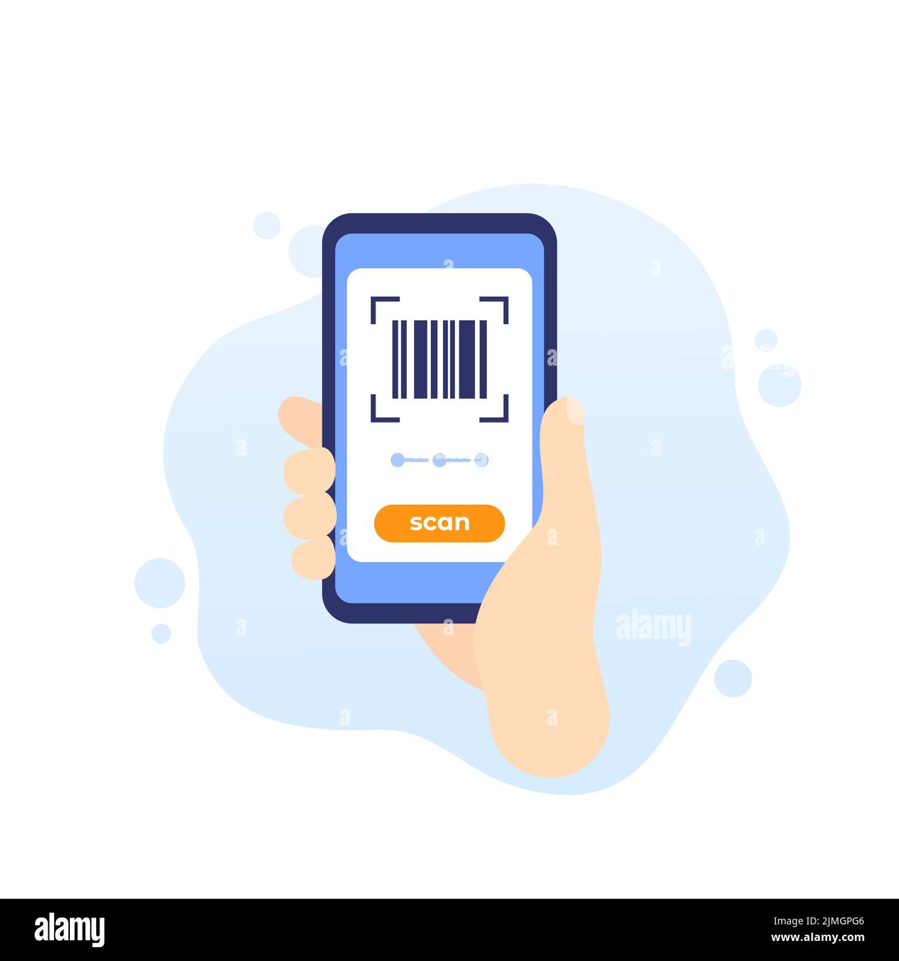 Scanning identify Stock Vector Images - Alamy