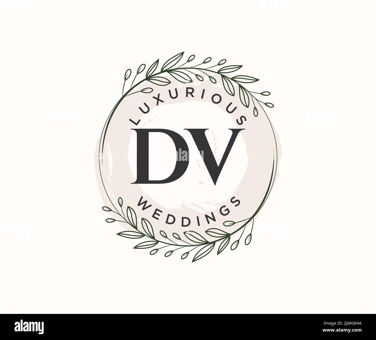 Painted initial Stock Vector Images - Alamy