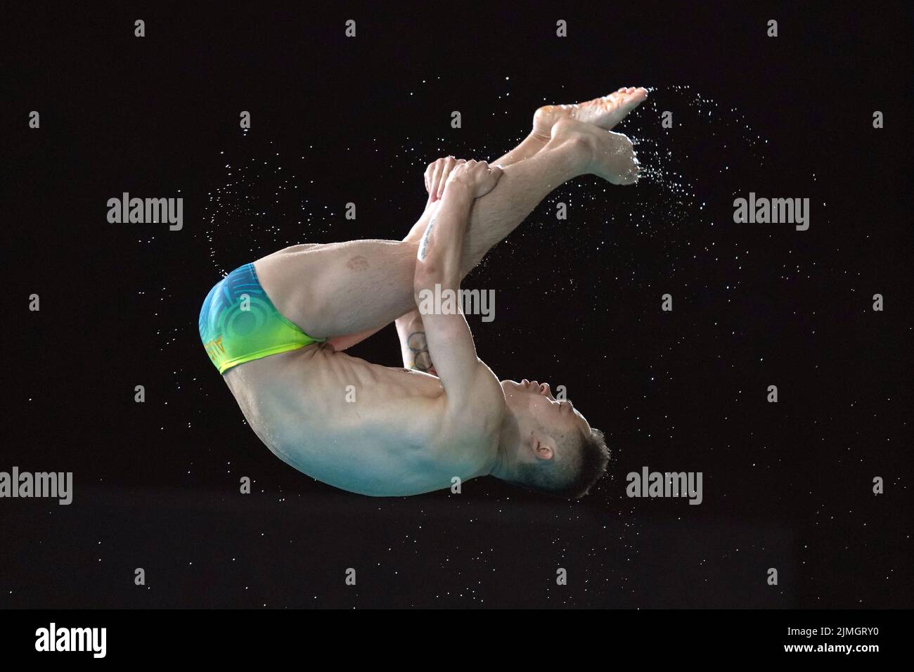 Australia's Shixin Li during the Men's 3m Springboard Final at Sandwell ...