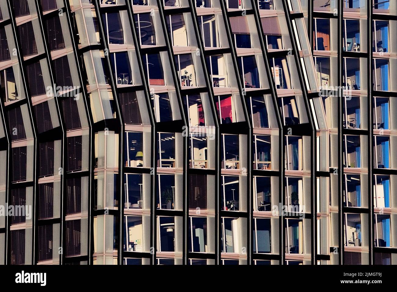 Dancing towers, Reeperbahn, St. Pauli, Hamburg, Germany, Europe Stock ...