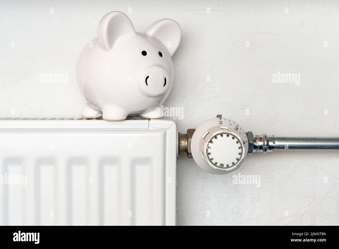 Heating radiator piggy bank hi-res stock photography and images - Alamy