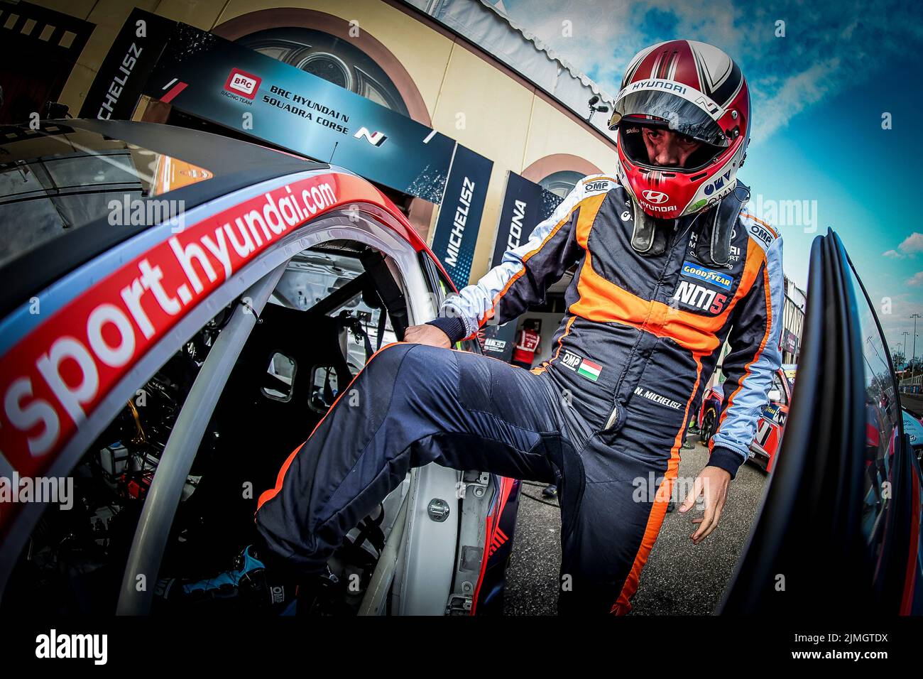 MICHELISZ Norbert (HUN), BRC Hyundai N Squadra Corse, Hyundai Elantra N ...