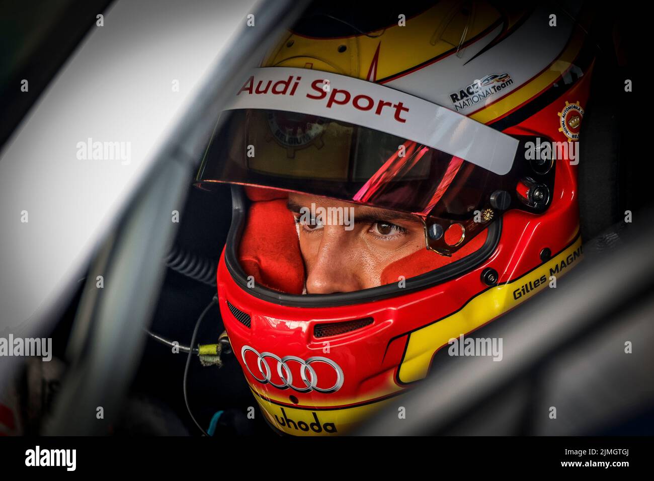 MAGNUS Gilles (BEL), Comtoyou Team Audi Sport, Audi RS 3 LMS, portrait ...