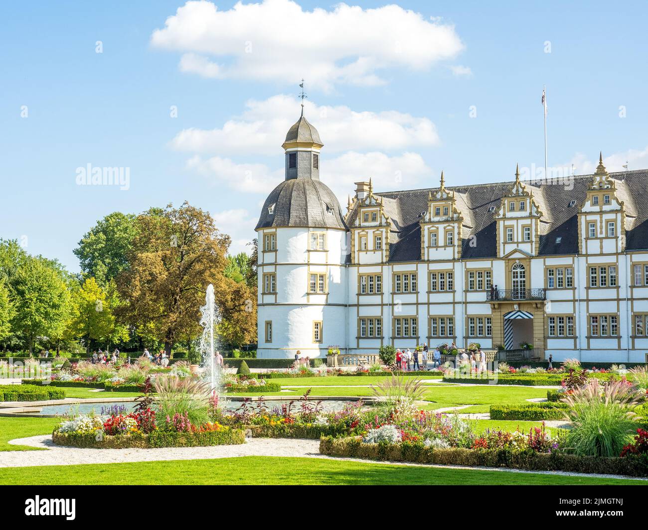 Castle in westphalia Stock Photo - Alamy