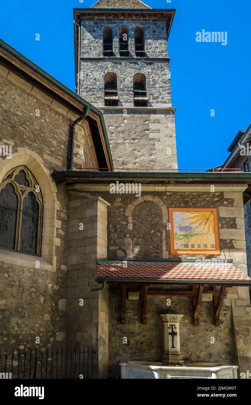 Architecture in the old town of Geneva, Switzerland Stock Photo - Alamy