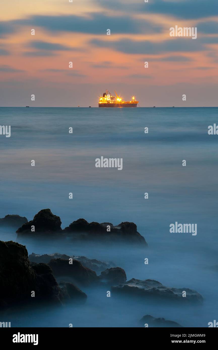 Mediterranean Coast Israel Stock Photo - Alamy