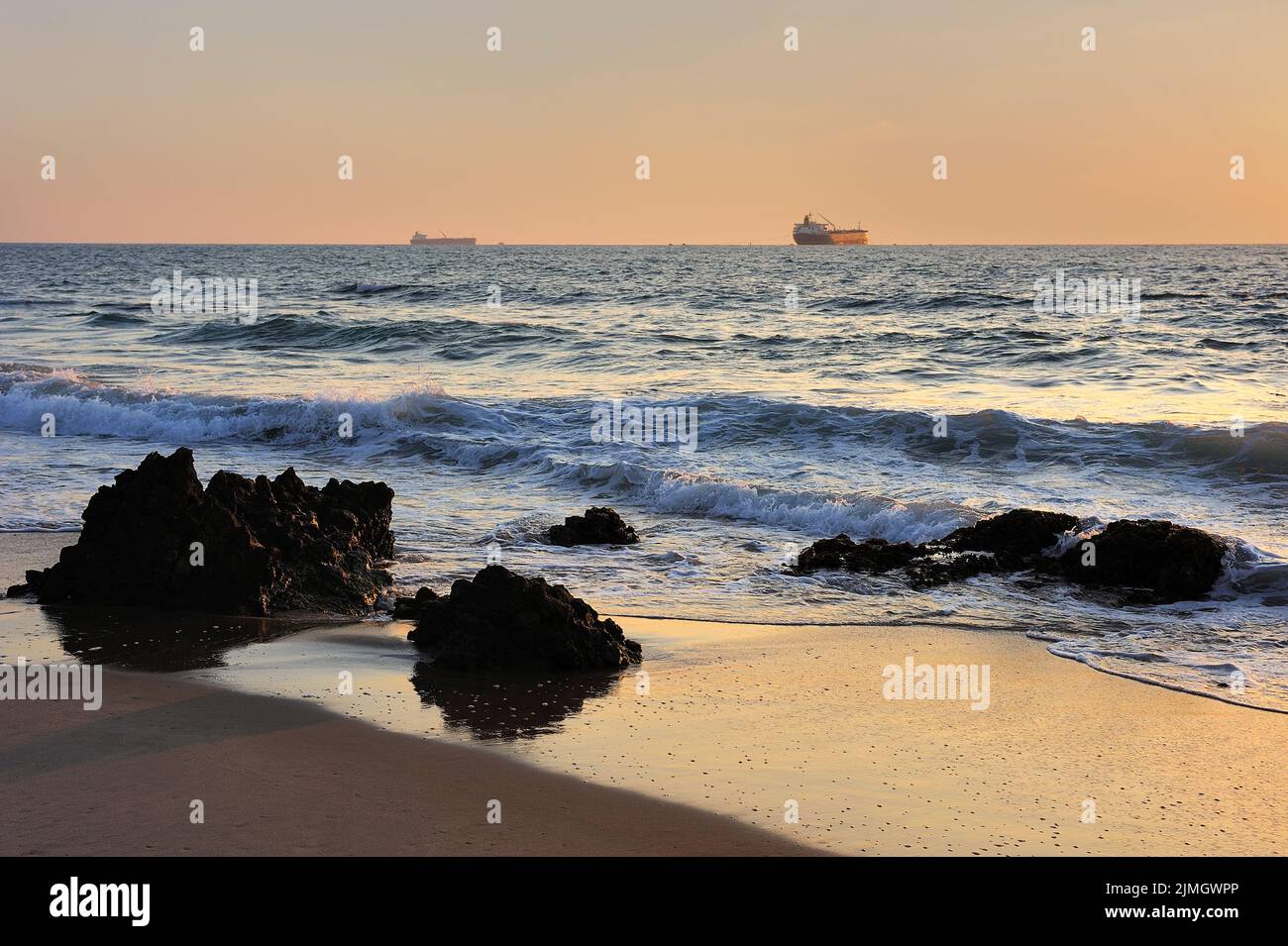 Mediterranean Coast Israel Stock Photo - Alamy