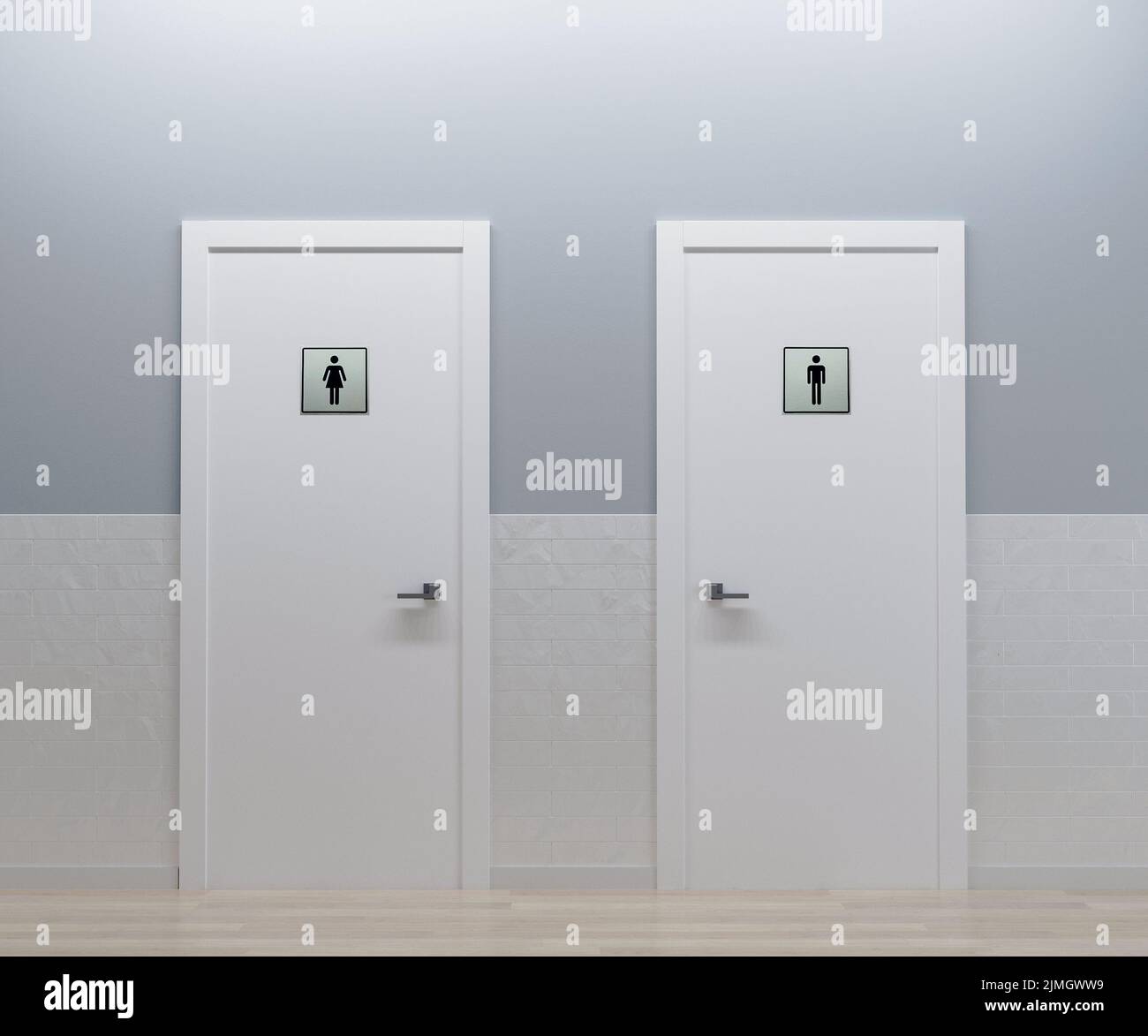 Toilet women men hi-res stock photography and images - Alamy