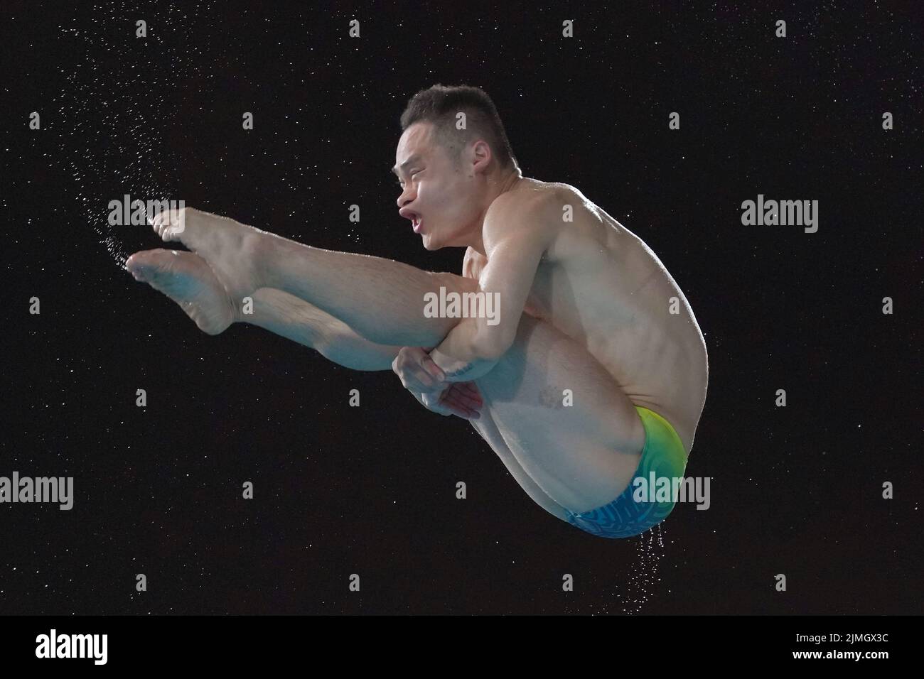 Australia's Shixin Li during the Men's 3m Springboard Final at Sandwell ...