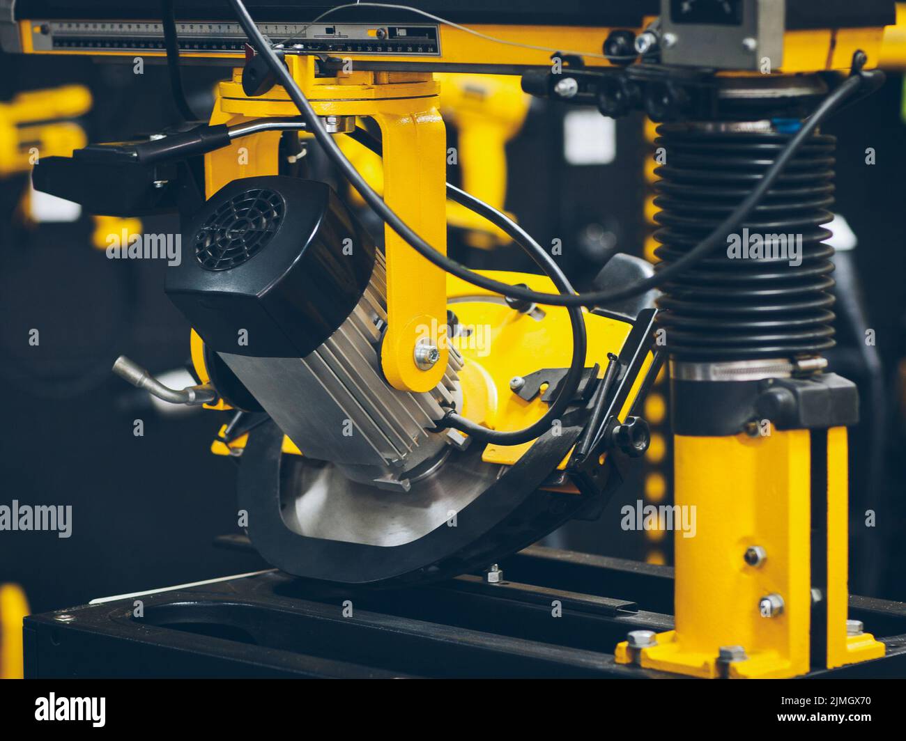engineering computerized industrial machine tool Stock Photo - Alamy