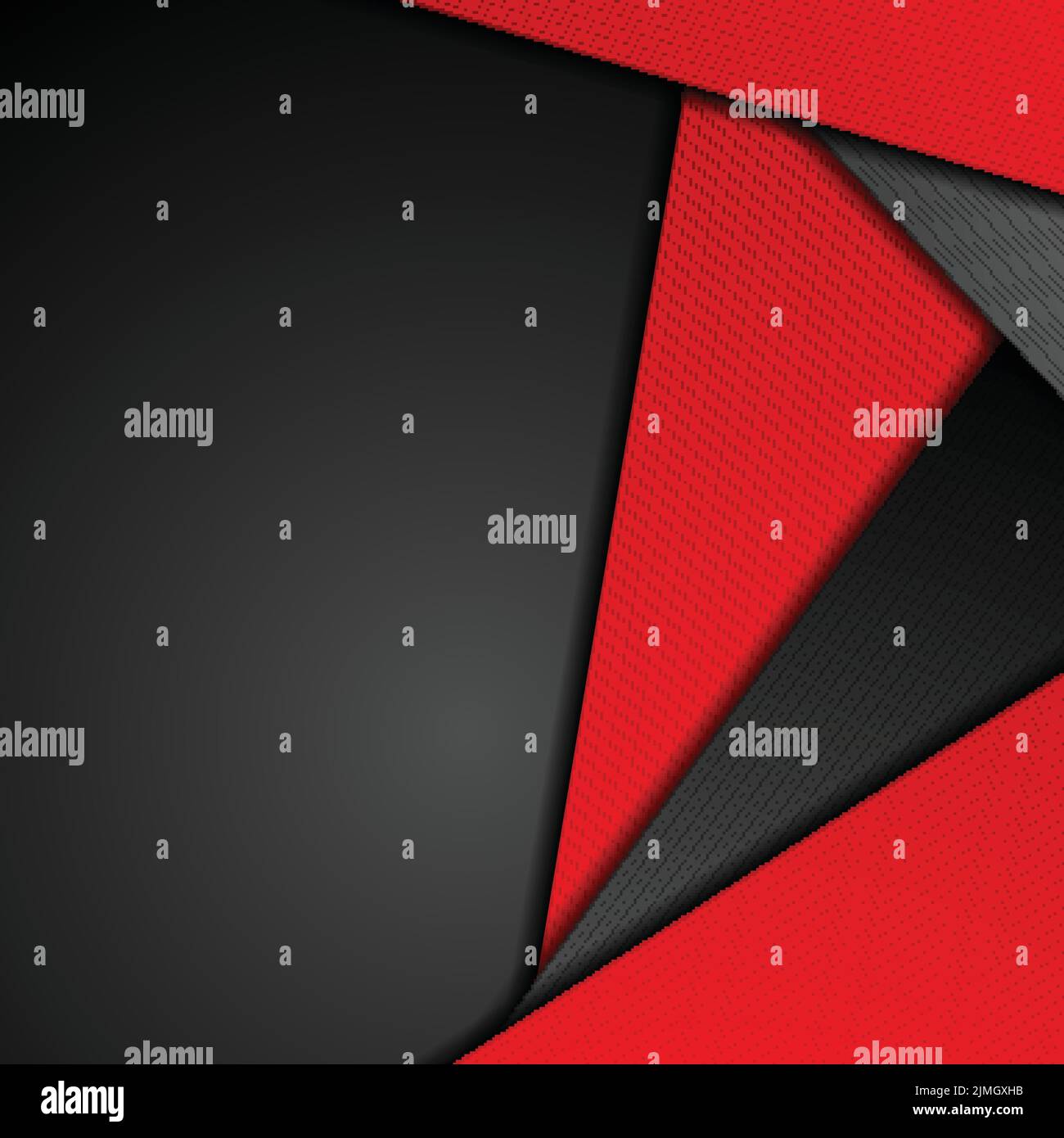 Red and black tech concept abstract background. Vector corporate ...