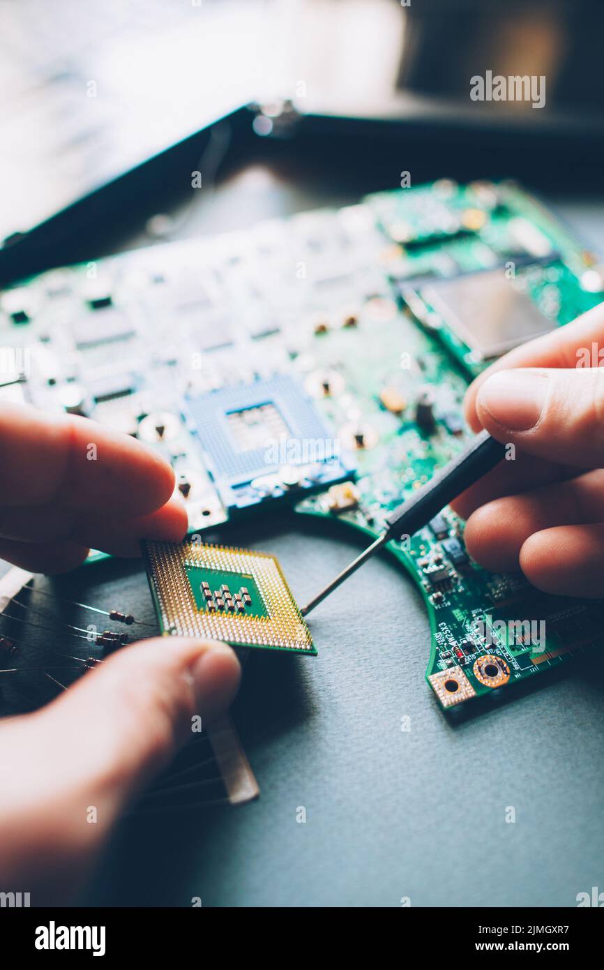 Maintenance chipset hi-res stock photography and images - Alamy