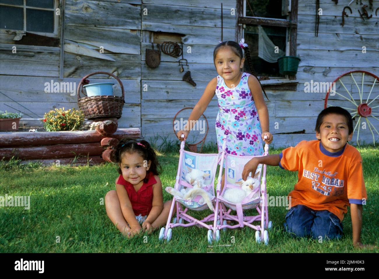 on the Shoshone Bannock Indian Reservation, Fort Hall Idaho Stock Photo ...