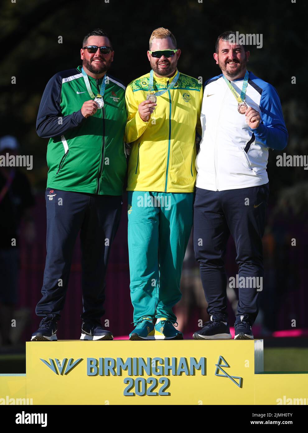 Australia’s Aaron Wilson, Scotland’s Iain McLean and Northern Ireland’s ...