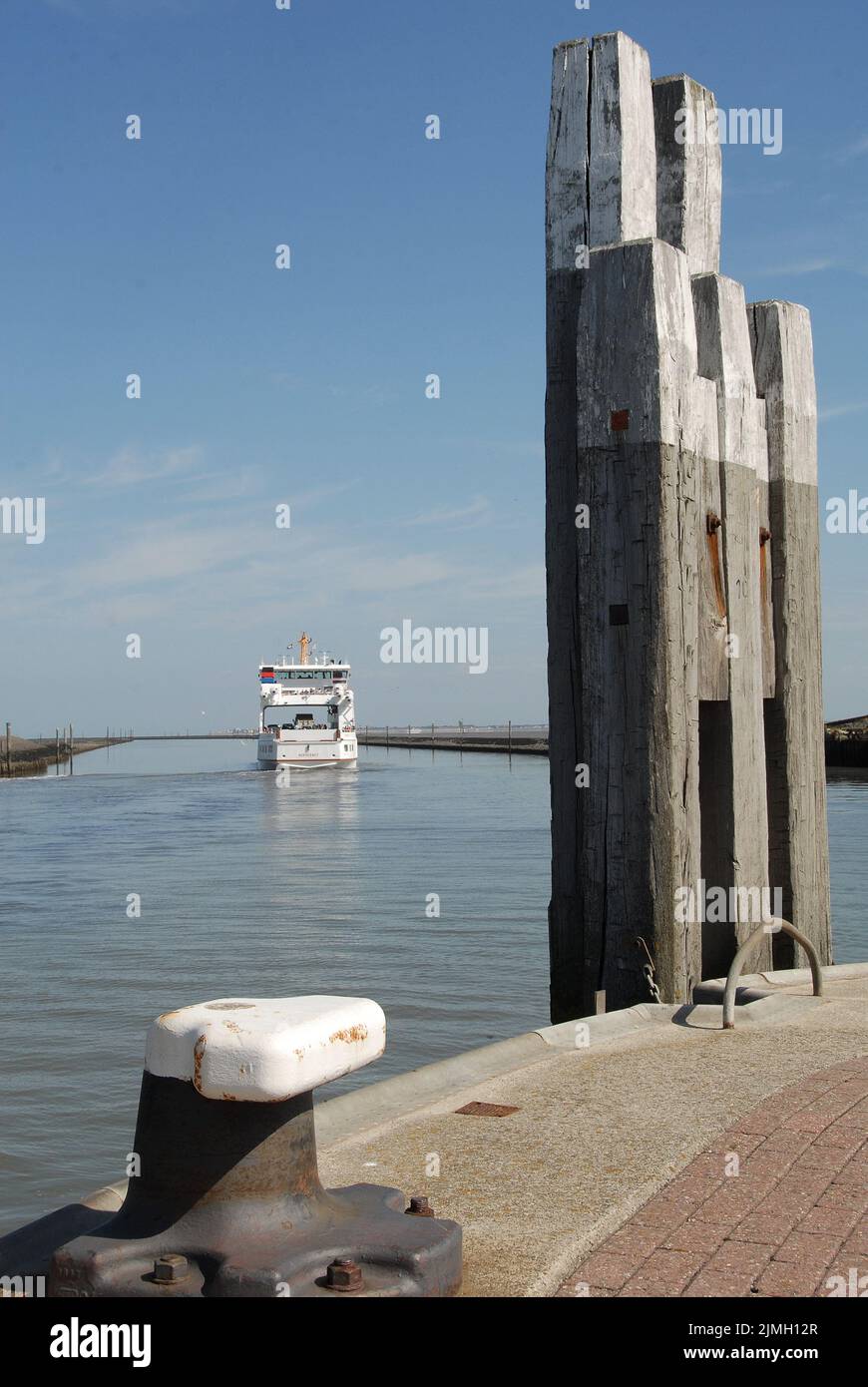 Harbor at the north sea Stock Photo - Alamy
