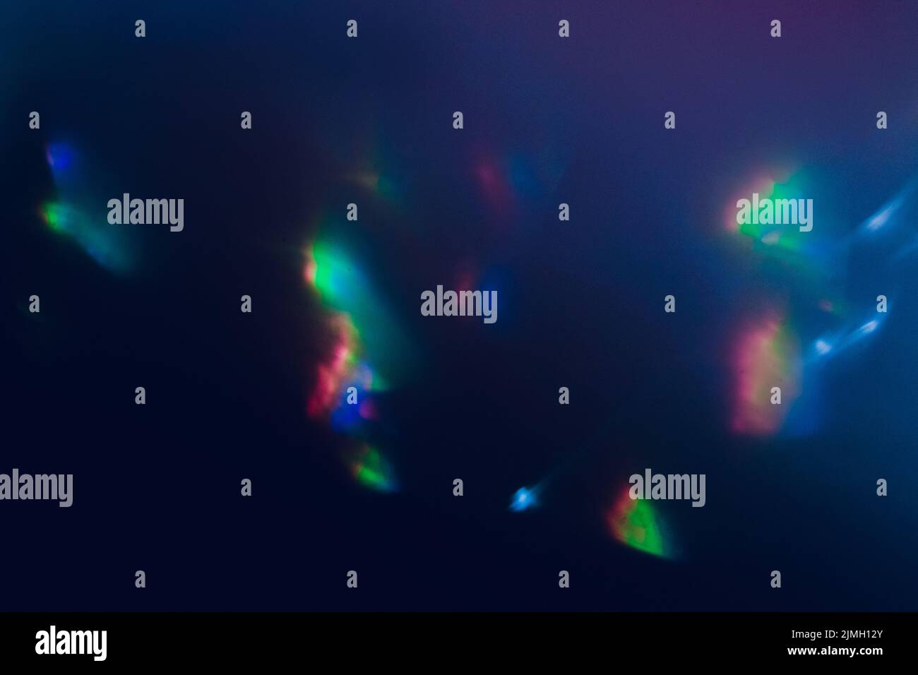 blurred lens flare light blue abstract background Stock Photo - Alamy