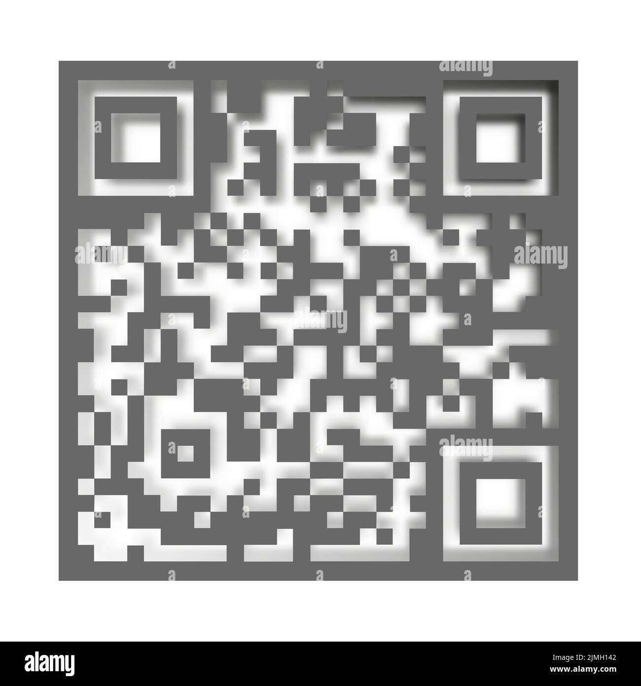 Qr code frame template Stock Vector Images - Alamy