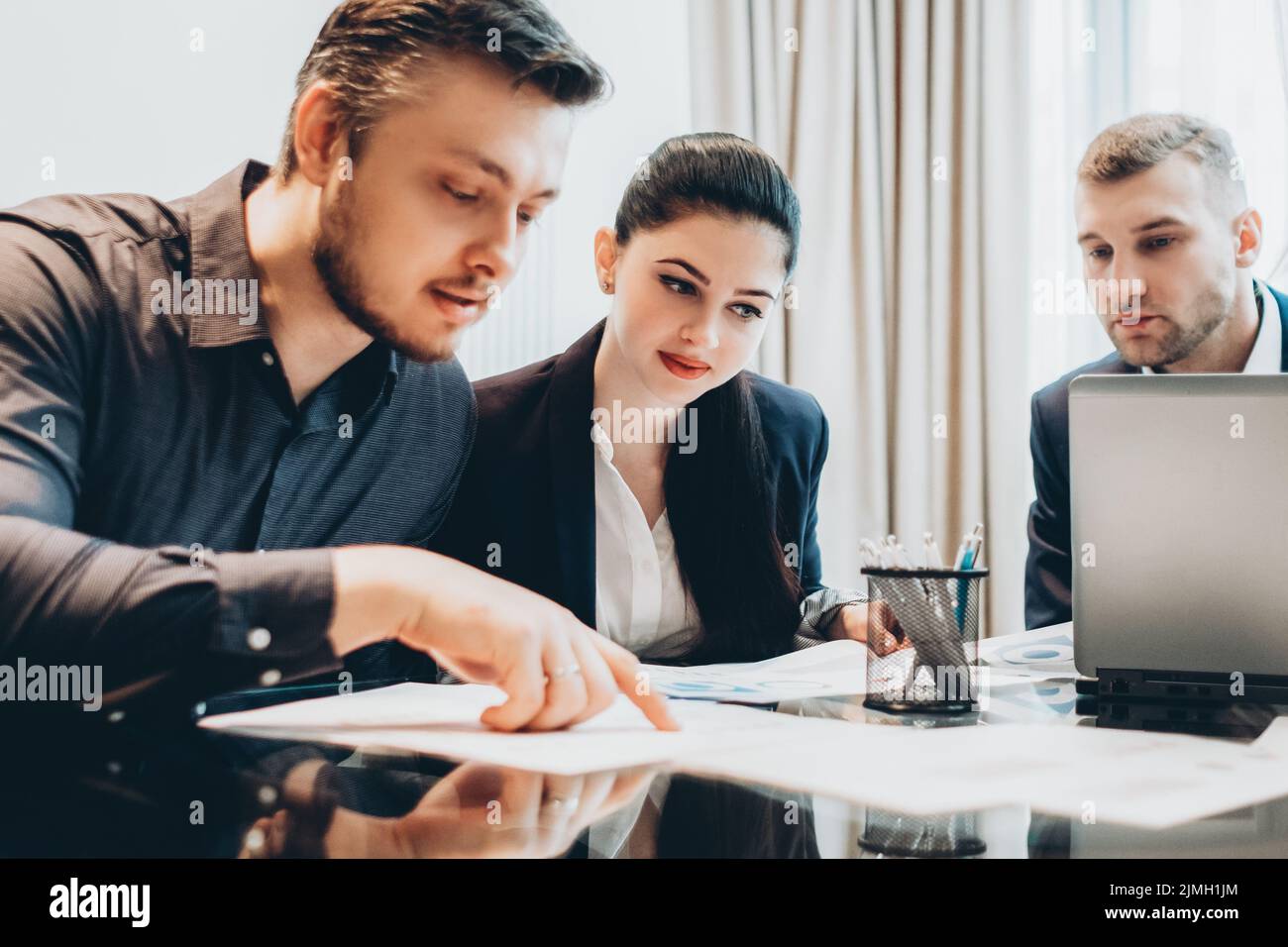 Professional cooperation hi-res stock photography and images - Alamy