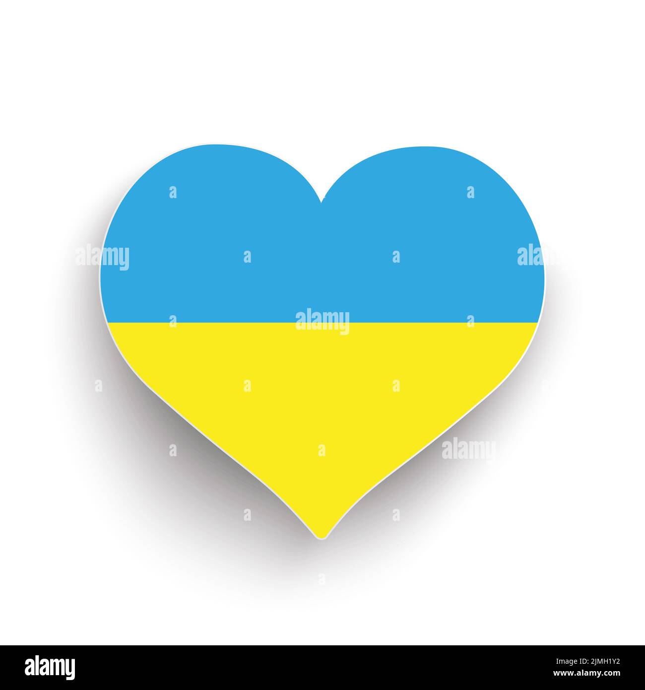 Ukraine heart hi-res stock photography and images - Alamy