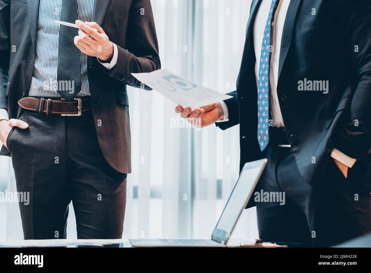 Reviewing statistics hi-res stock photography and images - Alamy