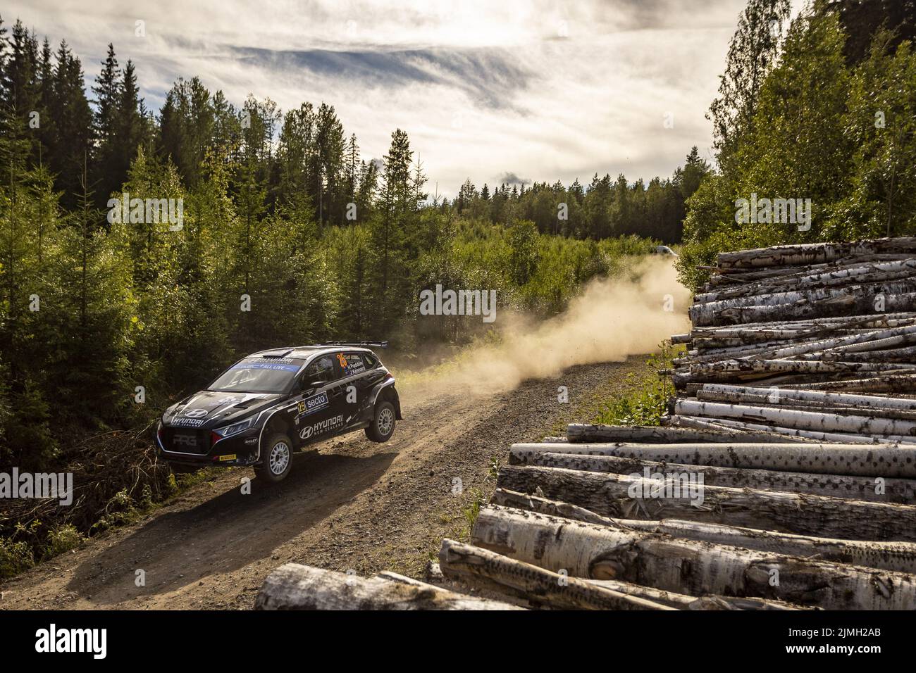 25 PADDON Hayded (nzl), KENNARD John (nzl), Hyundai i20N, action during ...