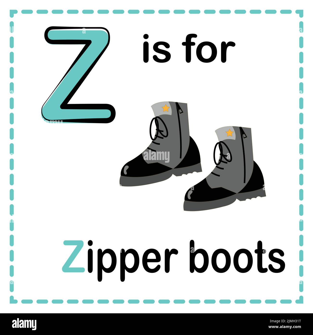 Z is for zipper Cut Out Stock Images & Pictures - Alamy