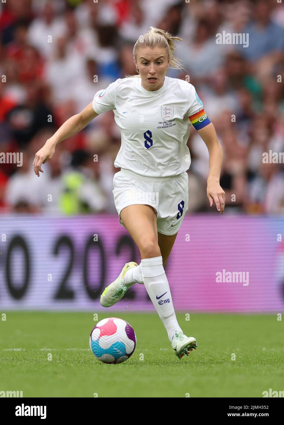 London, England, 31st July 2022. Leah Williamson of England during the ...