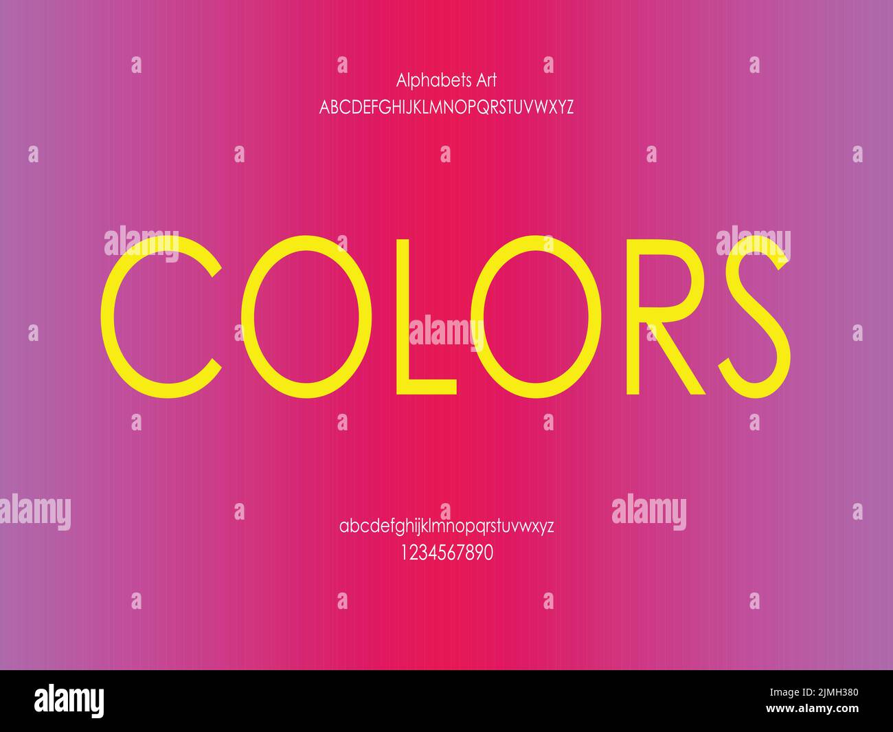 Elegant alphabet letters font and number. Typography uppercase and ...